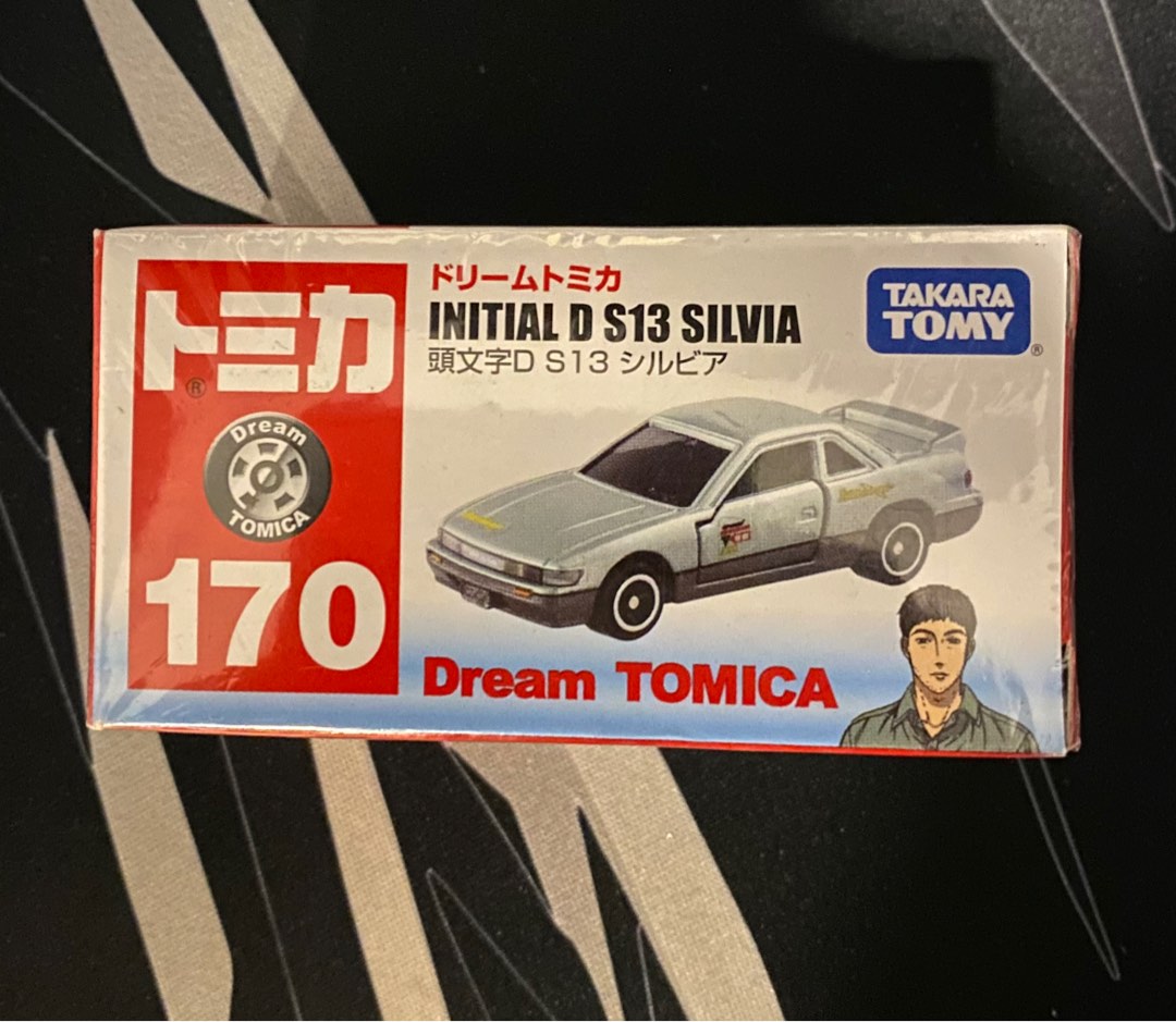 Tomica initial d s13 silvia, Hobbies & Toys, Toys & Games on Carousell
