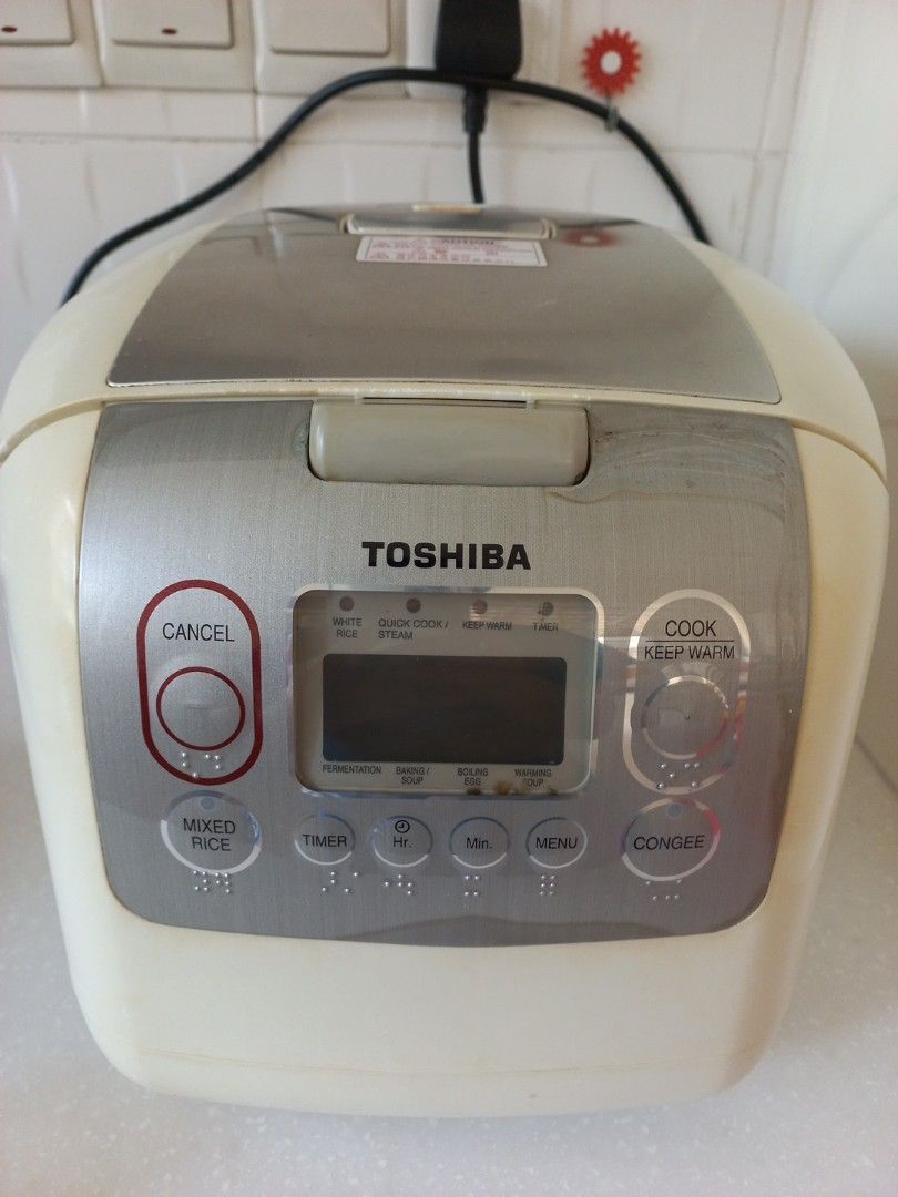 TOSHIBA RICE COOKER, TV & Home Appliances, Kitchen Appliances, Cookers ...