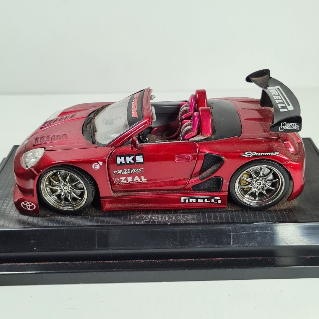 Toyota MR2 Spyder 1:24 scale (Muscle Machines), Hobbies & Toys, Toys ...