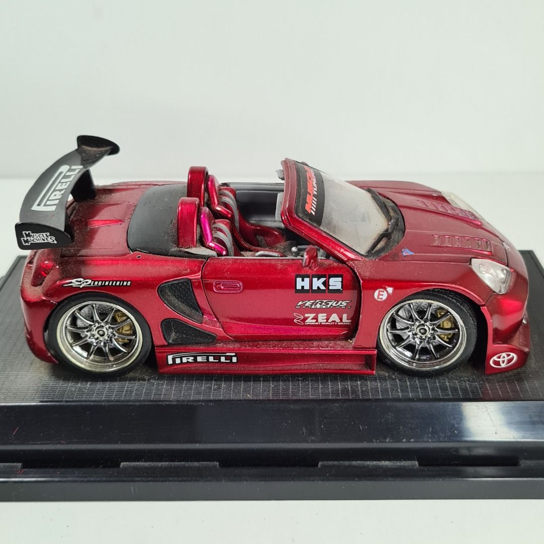 Toyota MR2 Spyder 1:24 scale (Muscle Machines), Hobbies & Toys, Toys ...