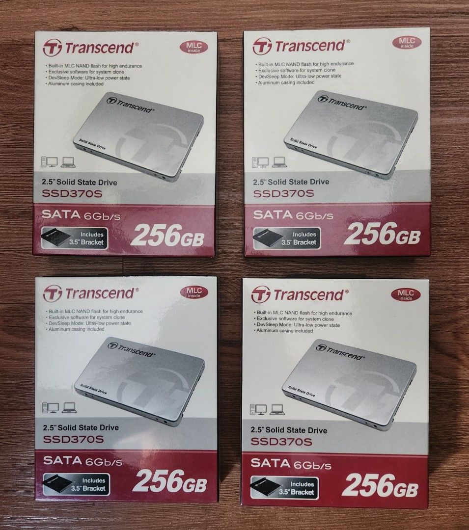 Transcend 256 GB Solid State Drive (SSD), Computers & Tech, Parts ...