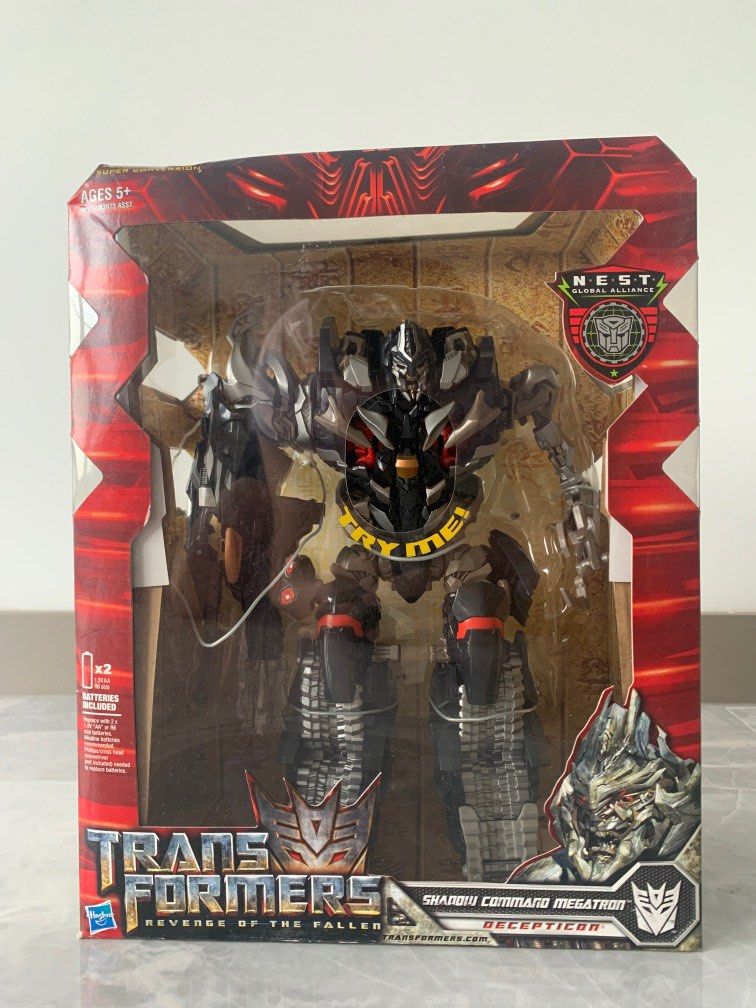 Transformers Revenge of the Fallen: Shadow Command Megatron Decepticon ...