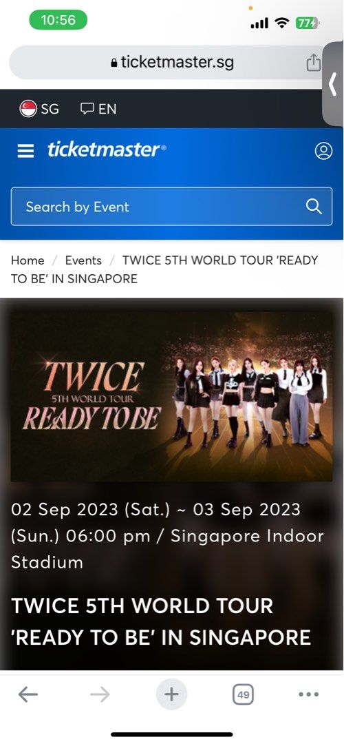 Twice Cat 1 standing, Tickets & Vouchers, Event Tickets on Carousell