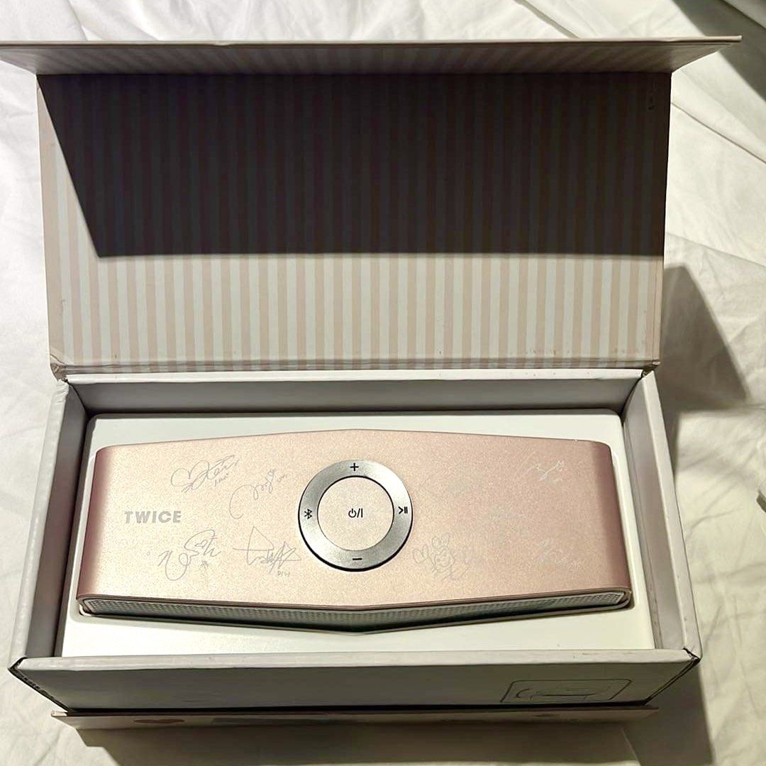 TWICE X LG LIMITED EDITION BLUETOOTH SPEAKER on Carousell