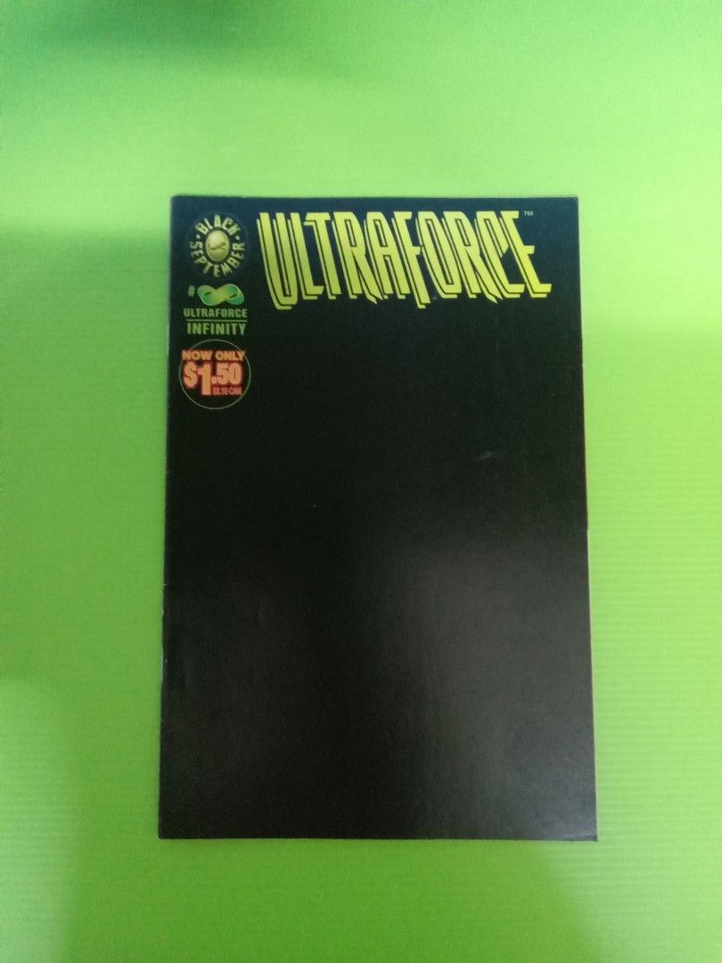 Ultraforce: Infinity #1 ( Blank Cover - Cover Art ) Malibu Comics ...