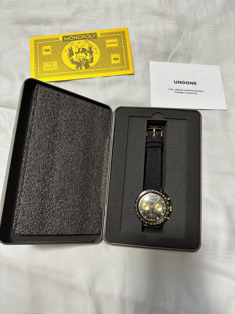 UNDONE x Monopoly "Godfather" Limited Edition, Men's Fashion, Watches ...