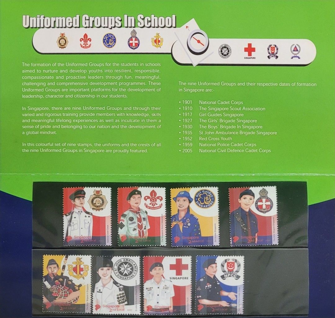 Uniformed Groups in School collectible stamps, Hobbies & Toys ...