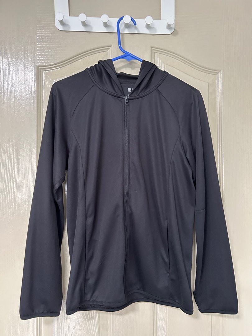 Uniqlo DRY-EX UV Protection Full-Zip Hoodie, Men's Fashion, Coats ...