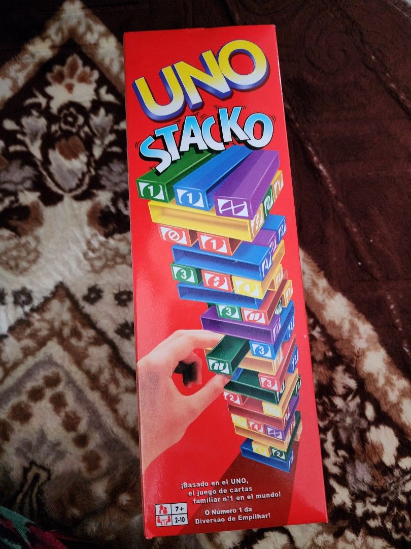 UNO STACKO, Hobbies & Toys, Toys & Games on Carousell