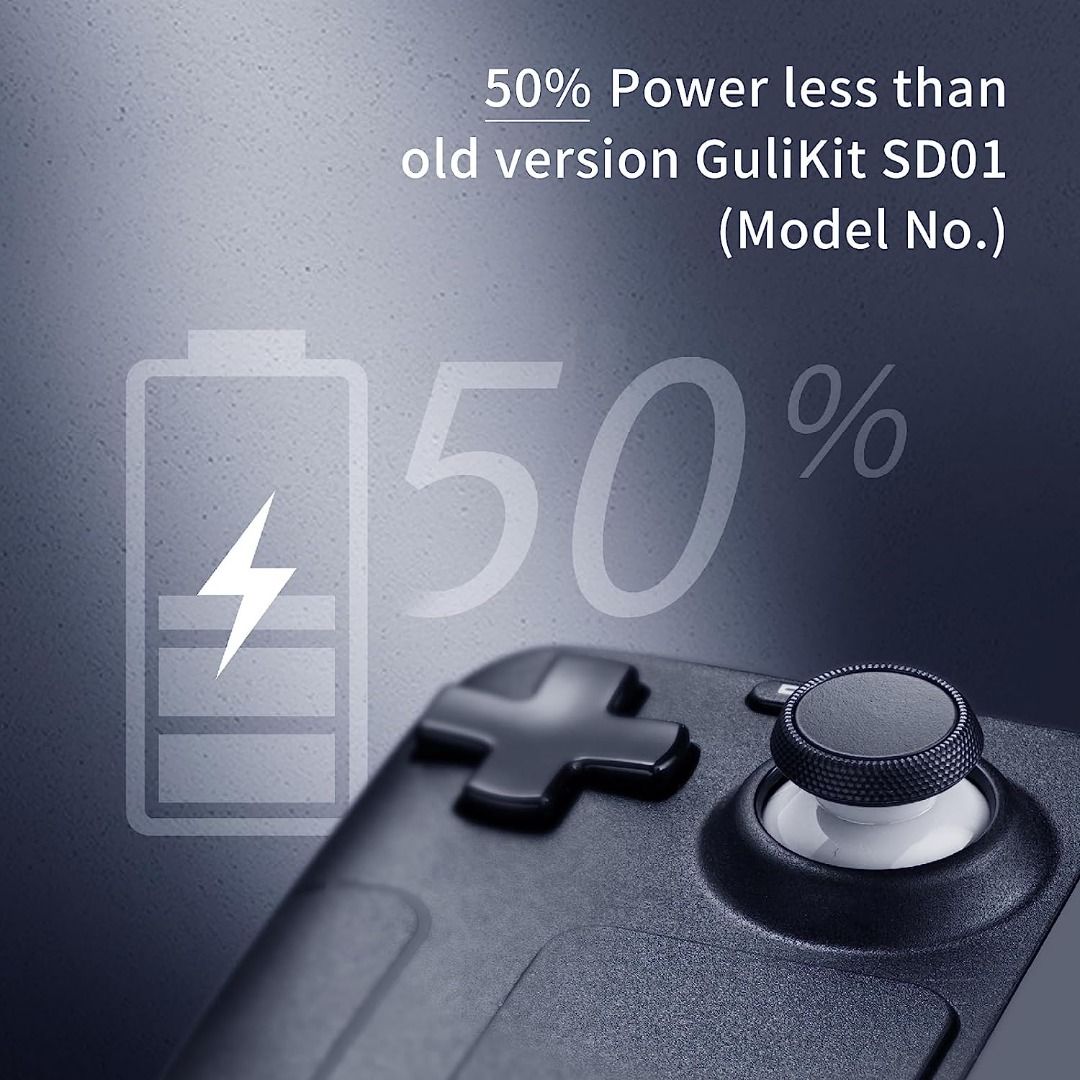 Gulikit SD02/SD05 Electromagnetic Module Joystick for Steam Deck (Type A and Type B), OLED No ...