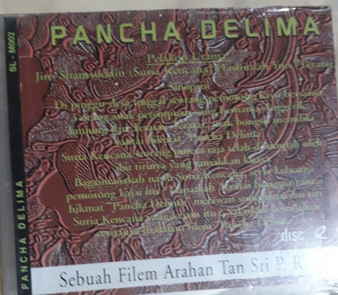 VCD Filem Melayu Klasik ' PANCHA DELIMA', Hobbies & Toys, Music & Media, CDs & DVDs on Carousell