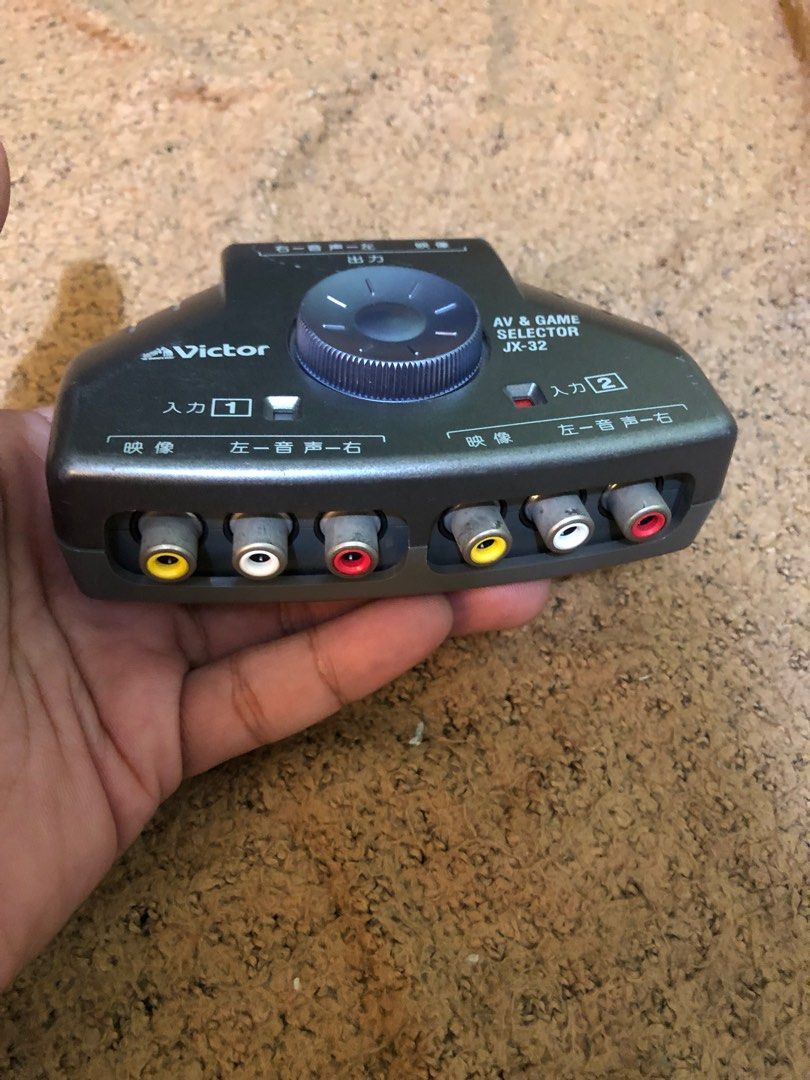 Victor AV video game switcher, Video Gaming, Gaming Accessories, Cables ...