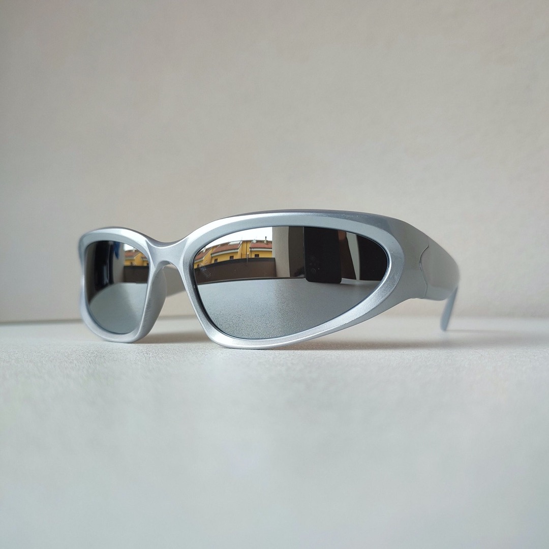 Vintage 2000s Retro Chrome Shades, Men's Fashion, Watches & Accessories ...