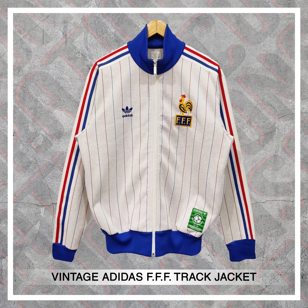 Vintage Adidas F.F.F. Track Jacket on Carousell