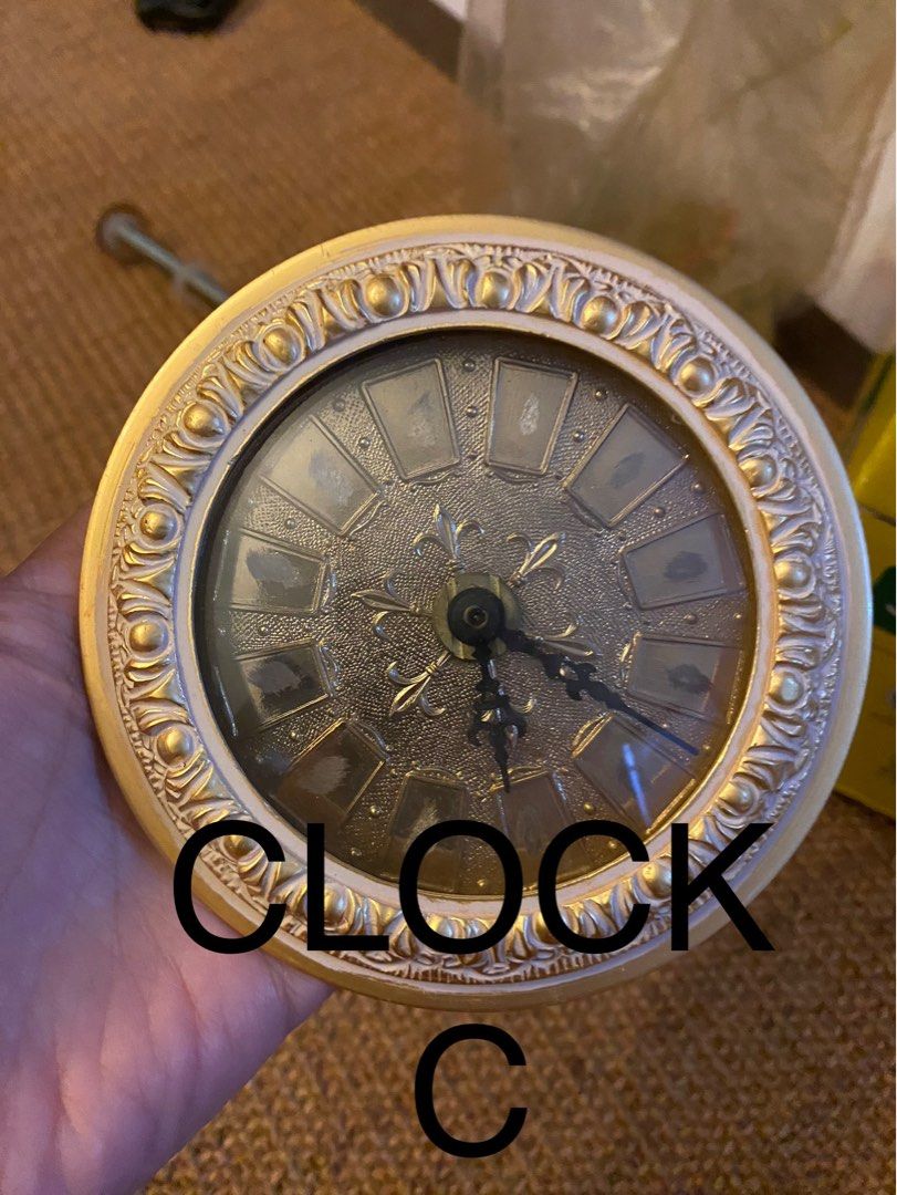 Vintage clock frame, Furniture & Home Living, Home Decor, Clocks on ...