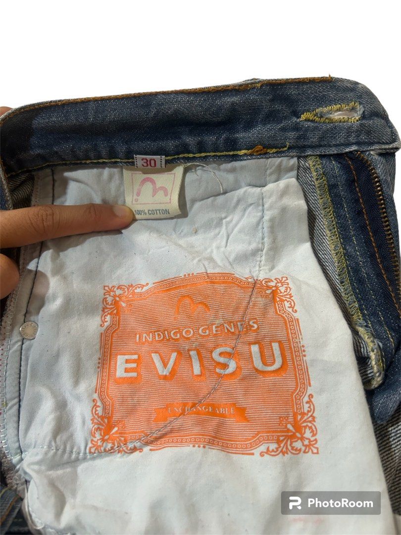 Vintage Evisu Genes Engineered Denim on Carousell