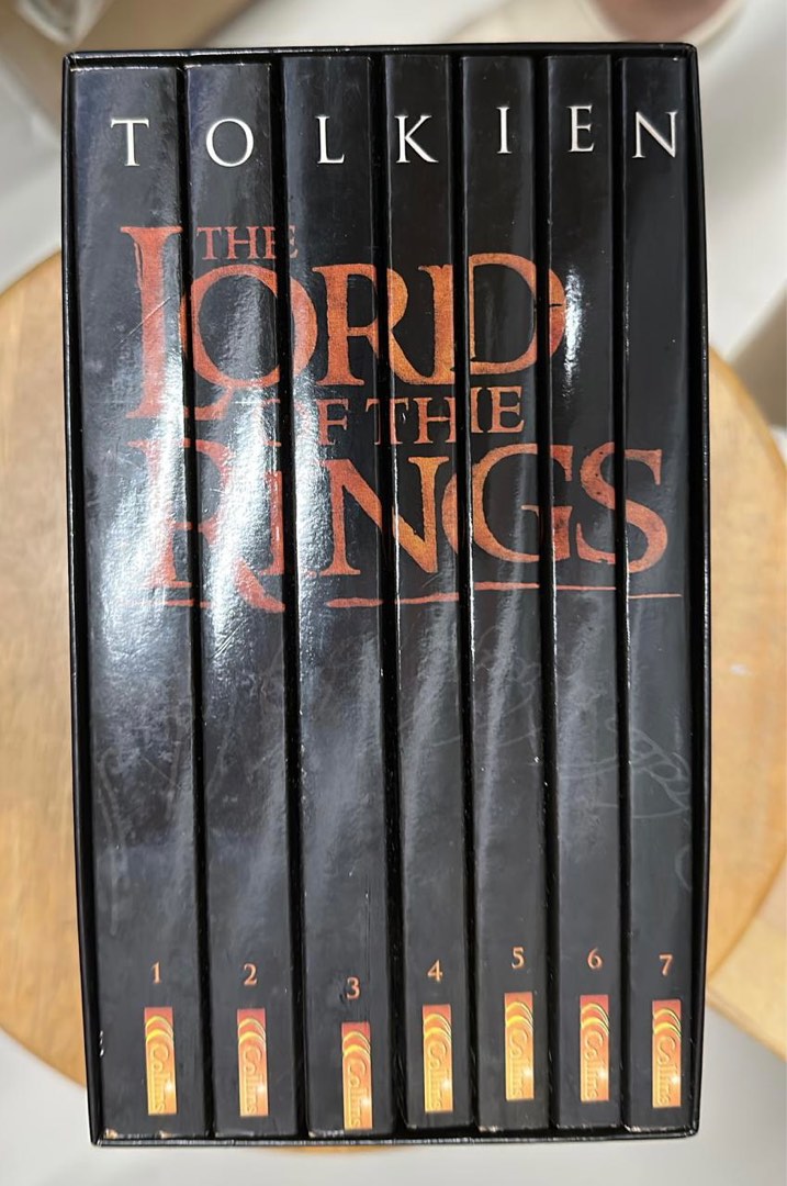 Vintage Lord of the Rings book set, Hobbies & Toys, Books & Magazines ...