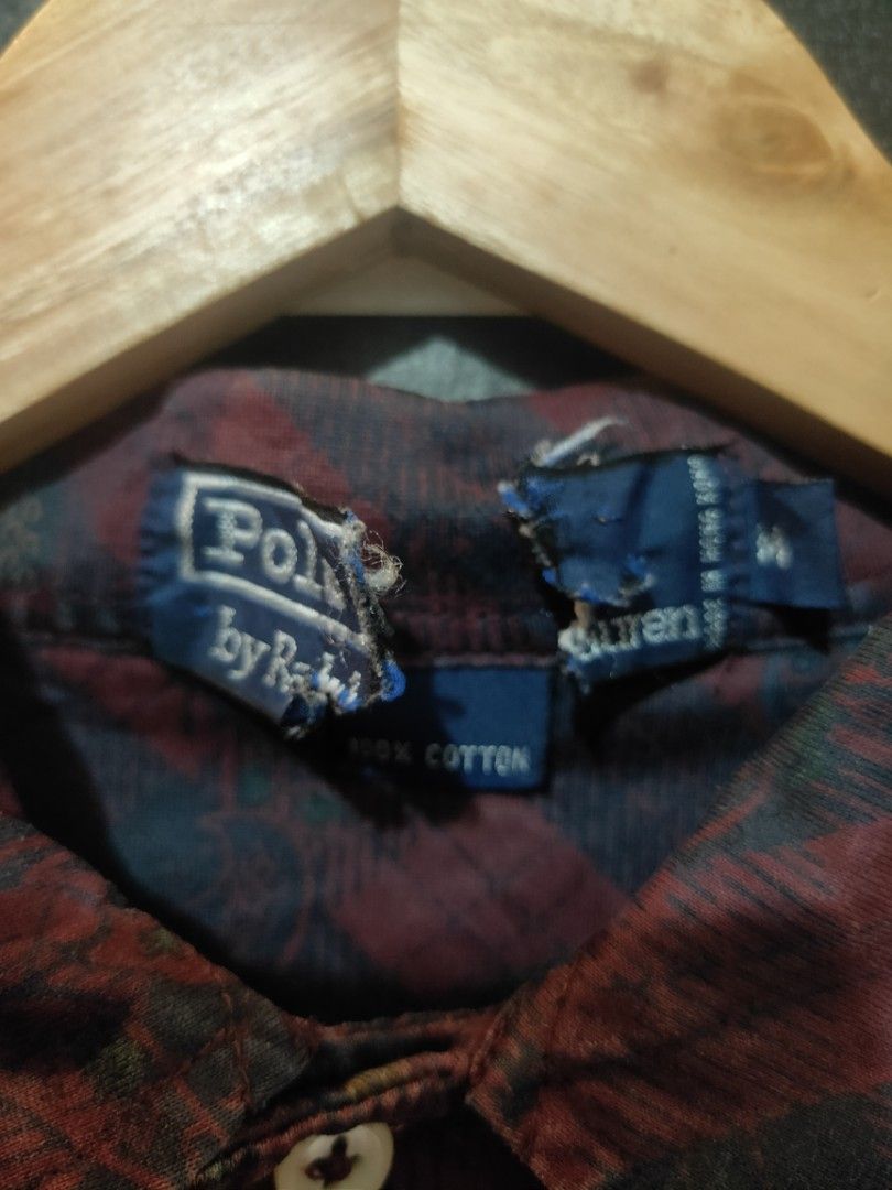 Vintage Polo Ralph Lauren Paisley Pheasant Bird Printed Polo Shirt, Men ...