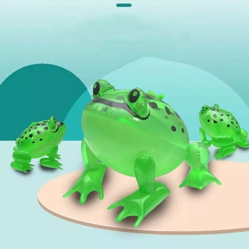 Viral Viral Frog Cub Balloon will Glow bounce PVC Inflatable Frog ...