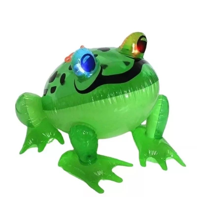 Viral Viral Frog Cub Balloon will Glow bounce PVC Inflatable Frog ...
