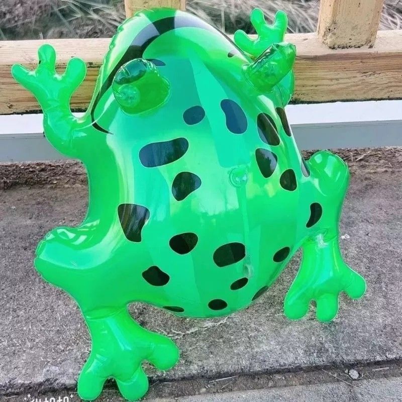 Viral Viral Frog Cub Balloon will Glow bounce PVC Inflatable Frog ...