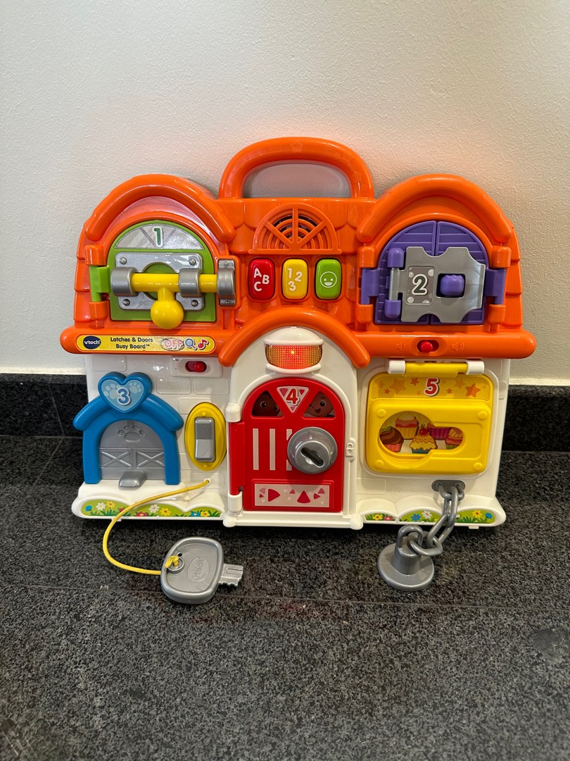 Vtech Busy Board, Hobbies & Toys, Toys & Games on Carousell