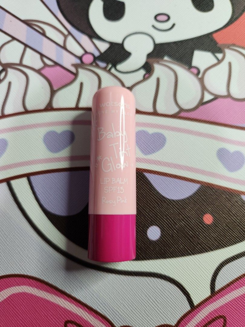 Watsons Baby Tint Glow Lip Balm SPF 15, Beauty & Personal Care, Face ...