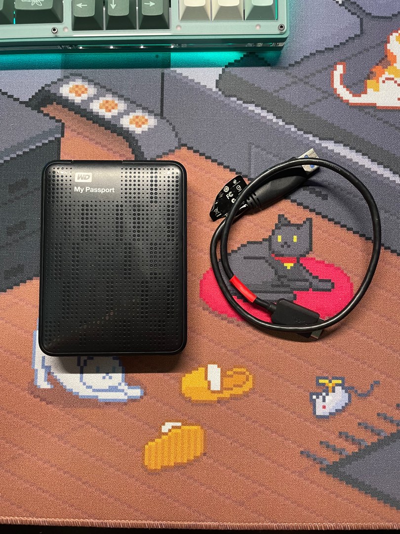 Wd Passport 2tb External Hdd Computers And Tech Parts And Accessories Hard Disks And Thumbdrives On