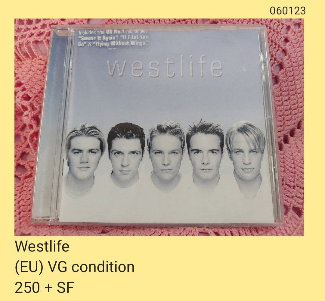 Westlife CD (unsealed), Hobbies & Toys, Music & Media, CDs & DVDs on ...