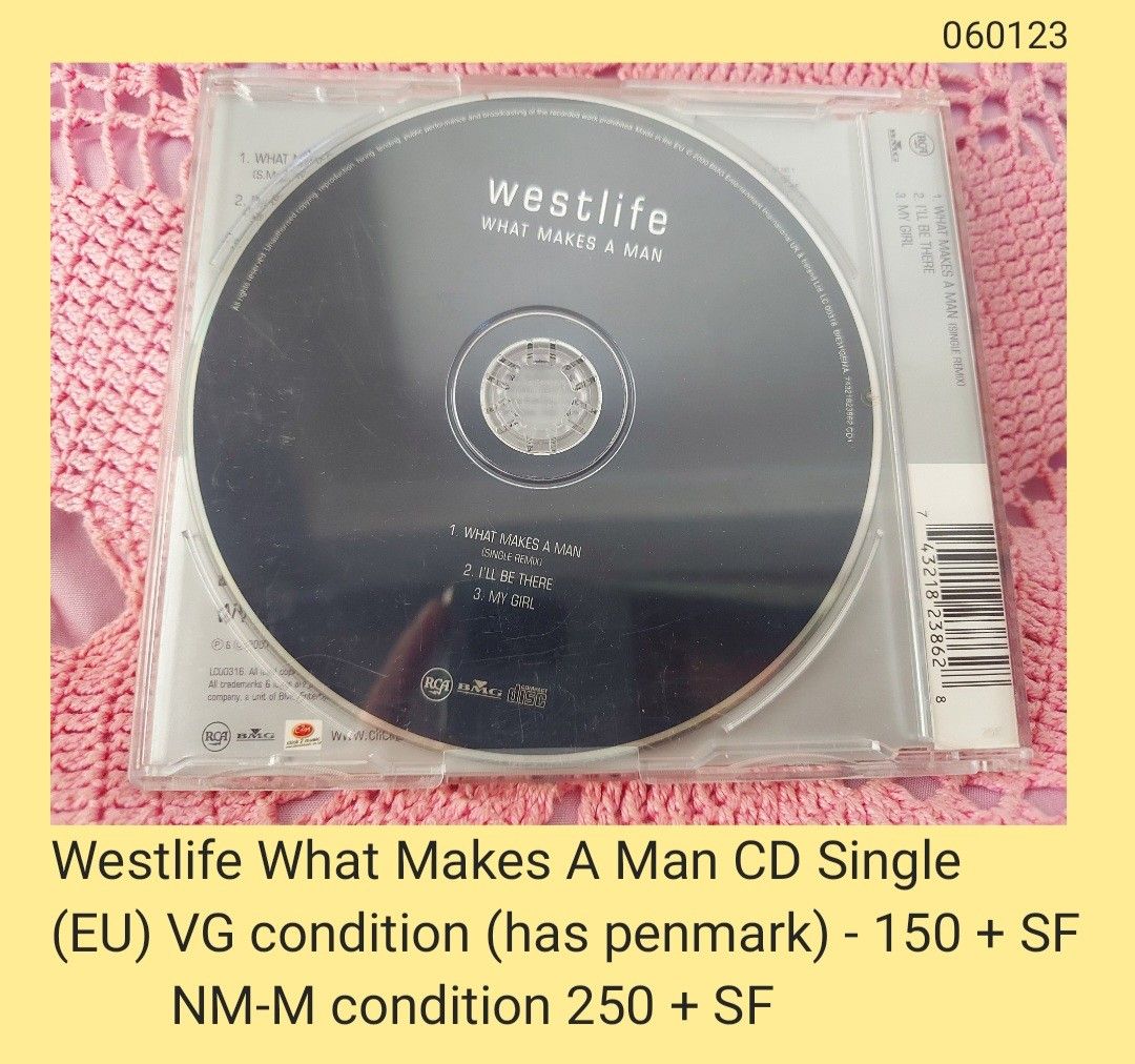 Westlife What Makes A Man CD Single (unsealed) on Carousell