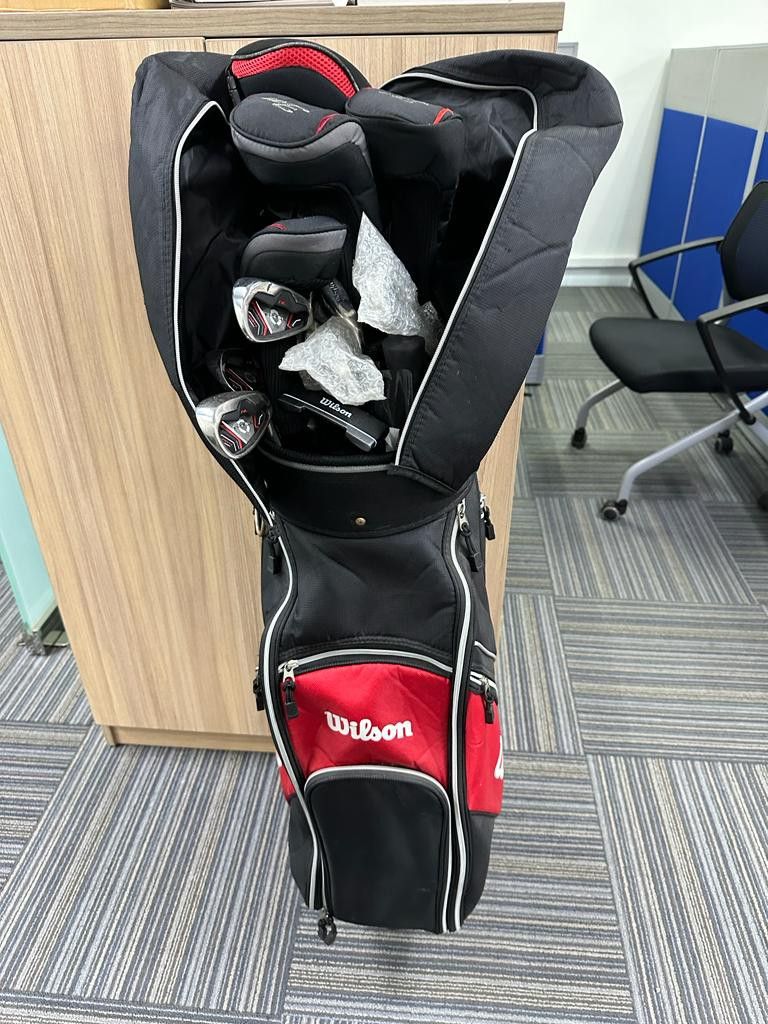 Wilson complete golf set (Graphite shaft), Sports Equipment, Sports ...