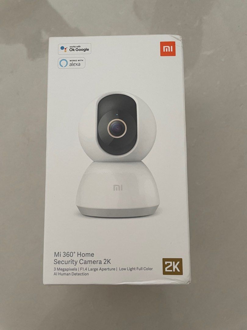 Xiaomi 360 IP Camera Mi Home CCTV 2K, Furniture & Home Living, Security & Locks, Security ...