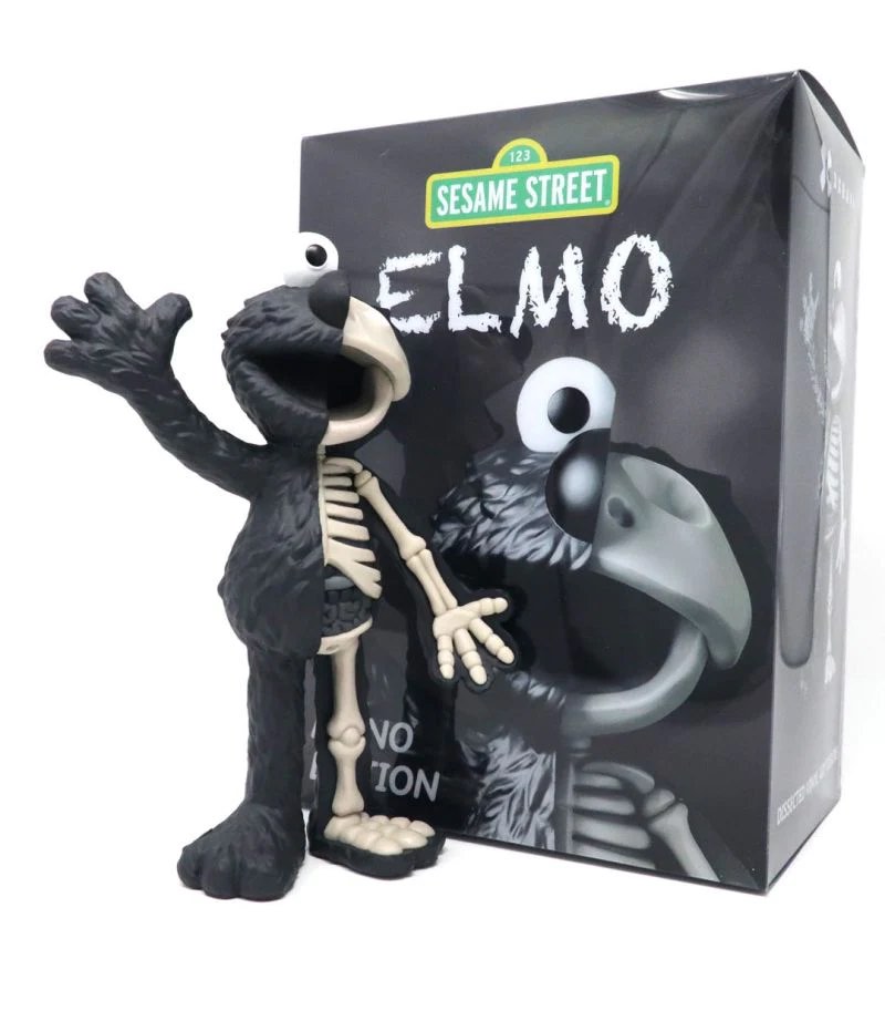 XXRAY PLUS Sesame Street Elmo Mono Black & White Black Friday Edition ...