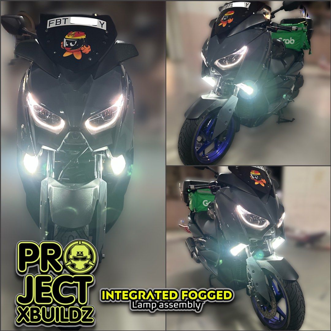 Yamaha Aerox Nmax Xmax Fog Light, Motorcycles, Motorcycle Accessories ...