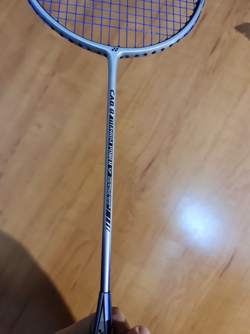 Yonex Badminton Racket CAB 8, Sports Equipment, Sports & Games, Racket & Ball Sports on Carousell