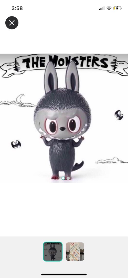 Zimomo 大 size 絕版 經典原色 labubu, 興趣及遊戲, 玩具 & 遊戲類 - Carousell