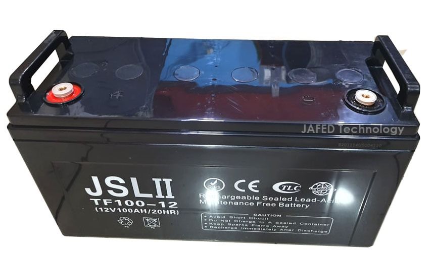 100AH 12V JSL II Maintenance Free Rechargeable Solar UPS Valve ...