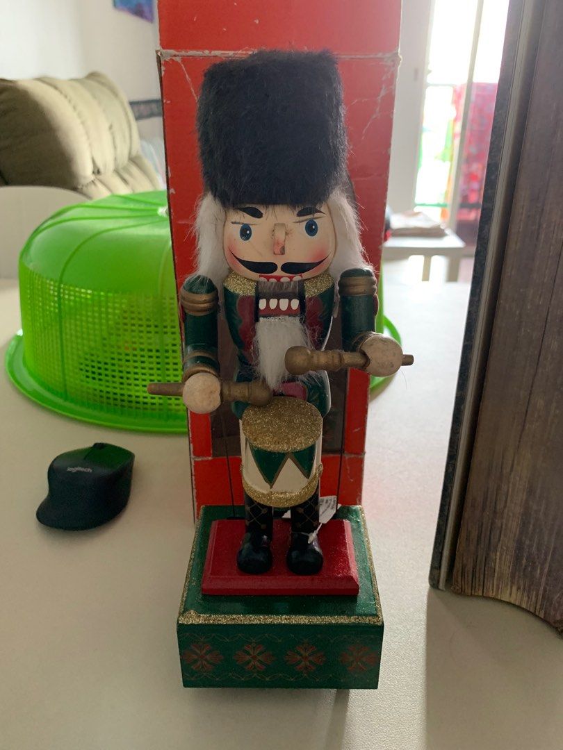 12 inch musical nutcracker w drum 1965, Hobbies & Toys, Toys & Games on ...