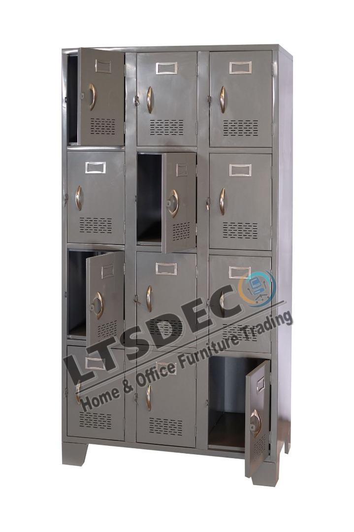 12DOOR STEEL LOCKER OFFICE FURNITURE on Carousell