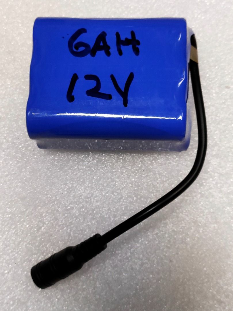 12v 6ah NCM Lithium Battery, Photography, Photography Accessories, Batteries & Chargers on Carousell