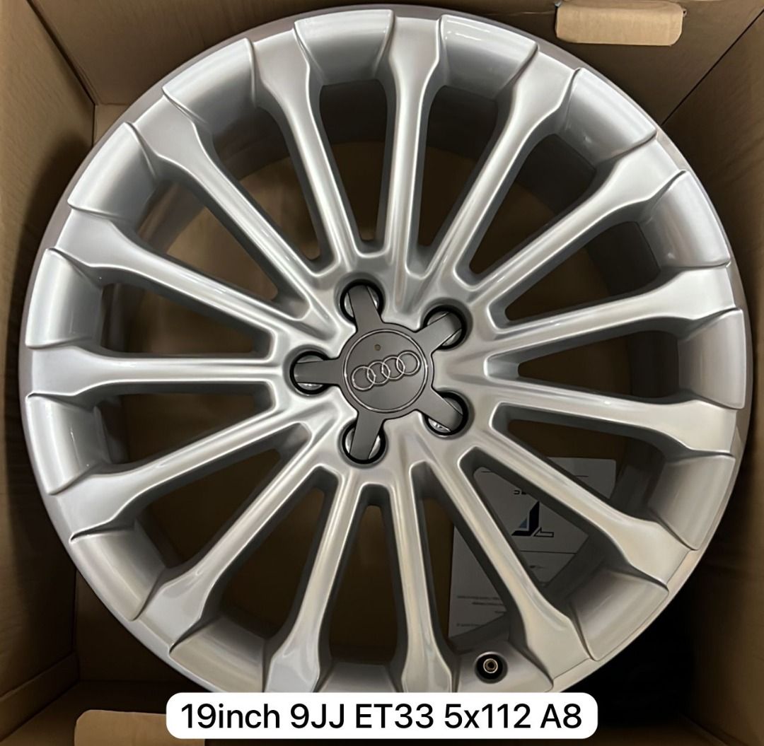 19" Audi Original rims, Car Accessories, Tyres & Rims on Carousell