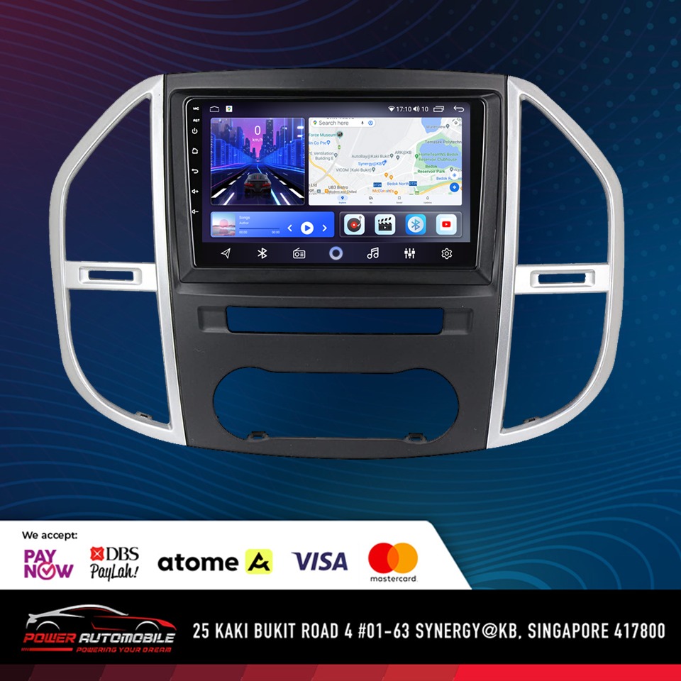 2016+ MERCEDES VITO 10 INCH 2K ANDROID PLAYER HEADUNIT CAR RADIO ...