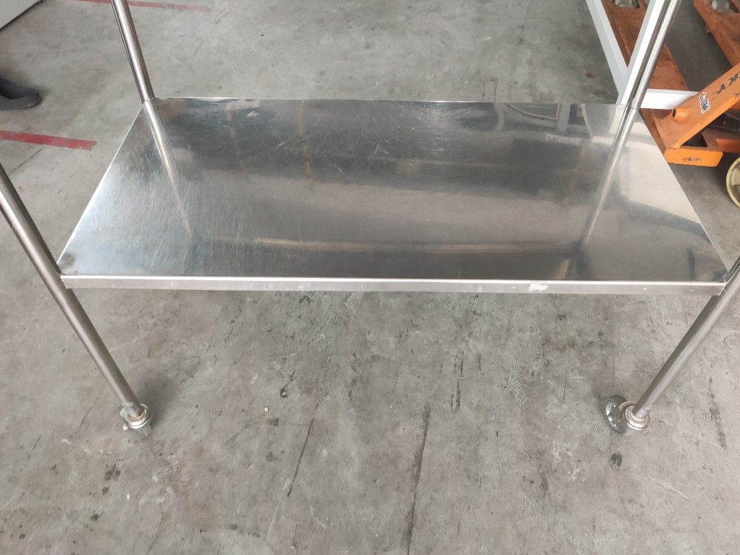 2-Tier Stainless Steel Push Trolley for sale @ $130 each (AAR 1863 ...