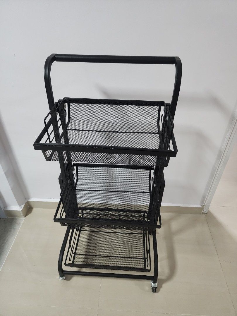 3 Tier Multi-purpose Storage Rack, Furniture & Home Living, Home ...