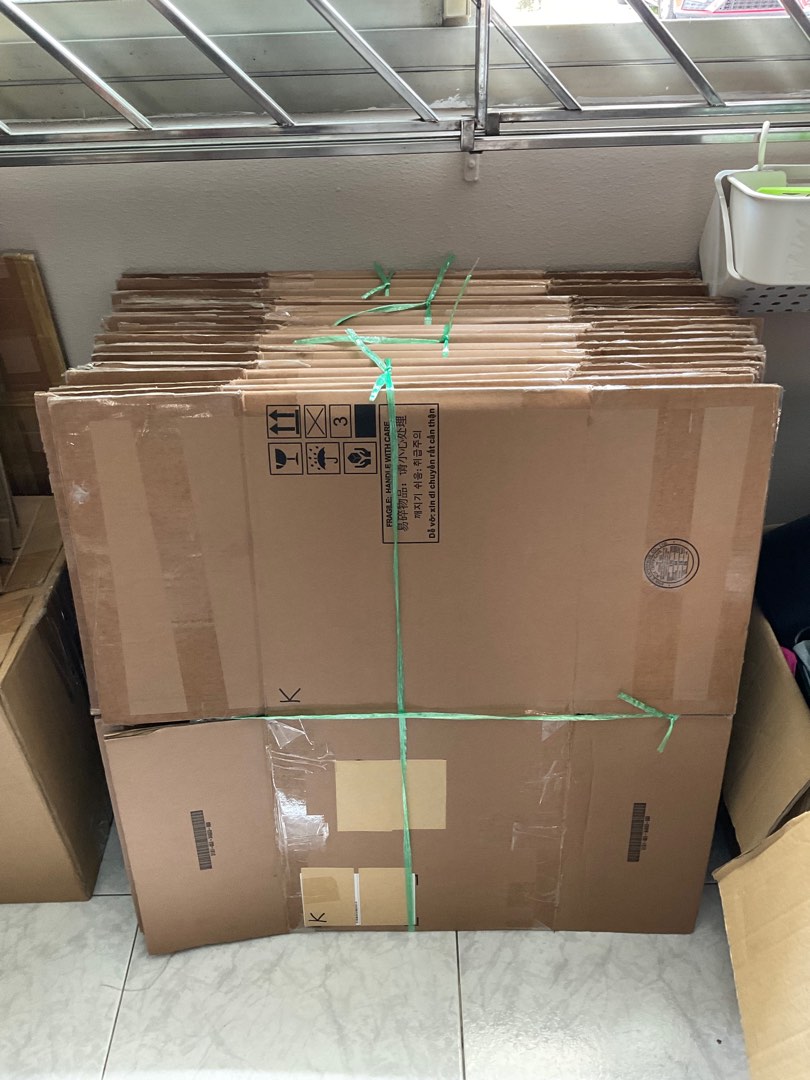 3-ply medium Used cartons, Furniture & Home Living, Home Improvement ...