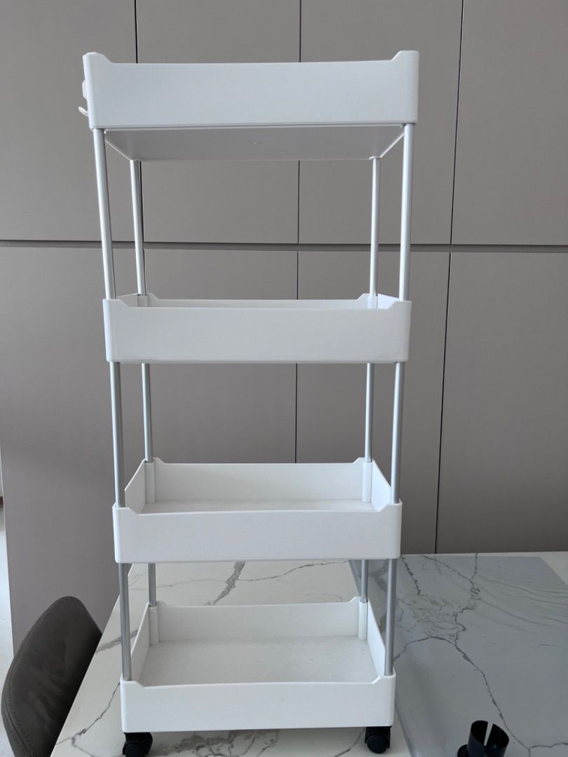 4 tier trolley, Furniture & Home Living, Home Improvement ...