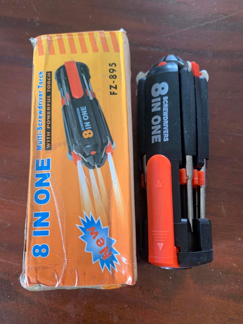 8 in 1 Screw Drivers 170 pesos on Carousell