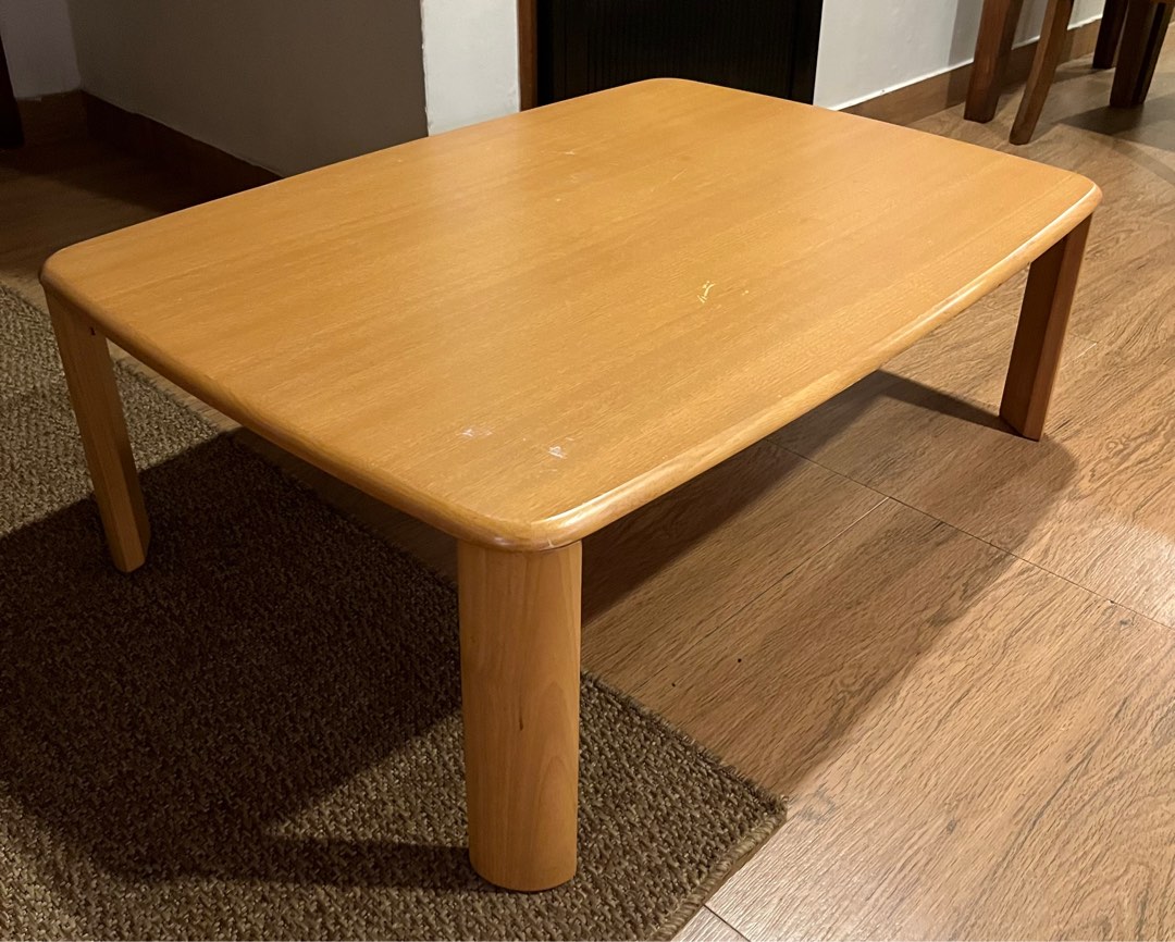 Japanese Foldable Low Floor Sitting Table 」 on Carousell