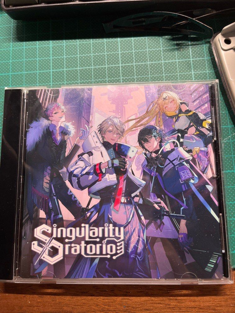 彩虹社 Nijisanji JP Singularity Oratorio Voice Drama CD 甲斐田晴 星川莎拉 周力一 黛灰, 興趣及遊戲, 音樂、樂器 & 配件, 音樂與媒體 ...