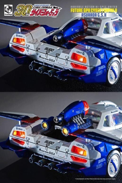 全新 THREEZERO 1/18 高智能方程式 雷神 GPX CYBER FORMULA VARIABLE ACTION Hi-SPEC UNITED《高智能方程式》阿斯拉達G.S.X 合金 ...